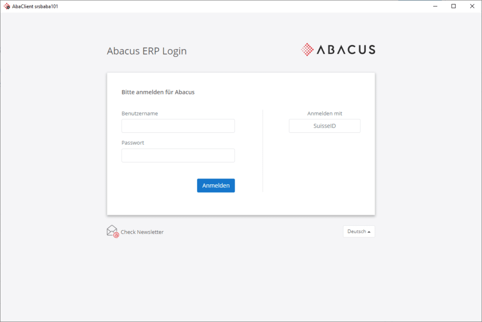 Abaclient für Krediworkflow starten | My Baechtelen